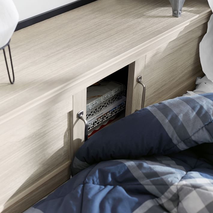 Hampton Corner Storage Bed | Teen Storage Beds | Pottery Barn Teen