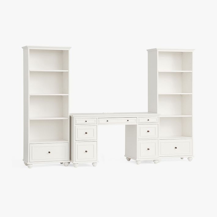 Chelsea Smart™ Storage Desk & Bookcase Set | Pottery Barn Teen