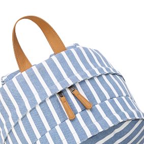 Light Blue Stripe Teen Backpack | Pottery Barn Teen