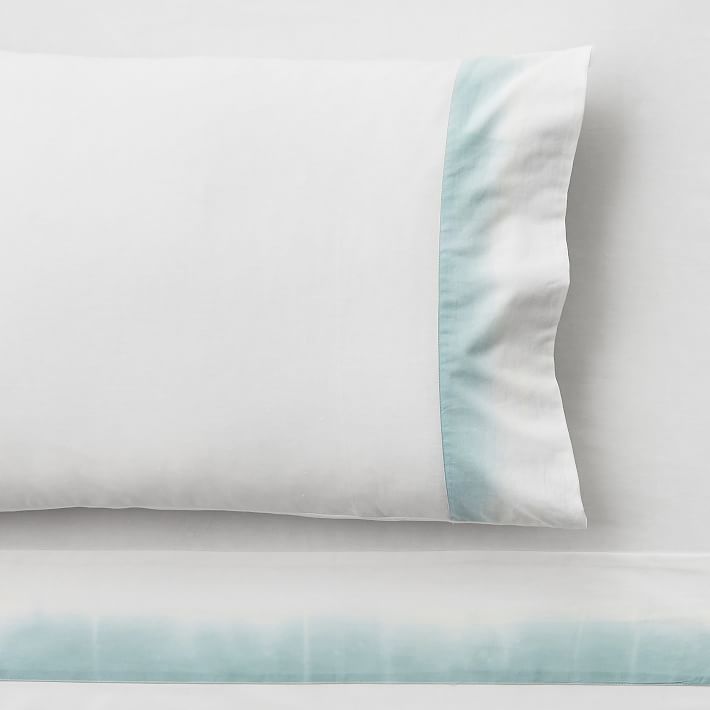 Organic Plant-Dyed Cuff Sheet Set | Pottery Barn Teen
