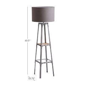 Industrial Ladder Floor Lamp | Pottery Barn Teen