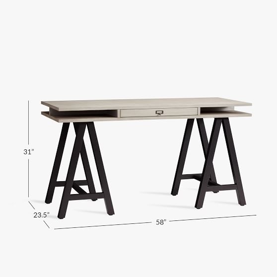 Customize-It Storage A-Frame Desk | Pottery Barn Teen
