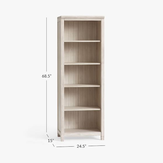 Beadboard 24" Tall Bookcase | Pottery Barn Teen