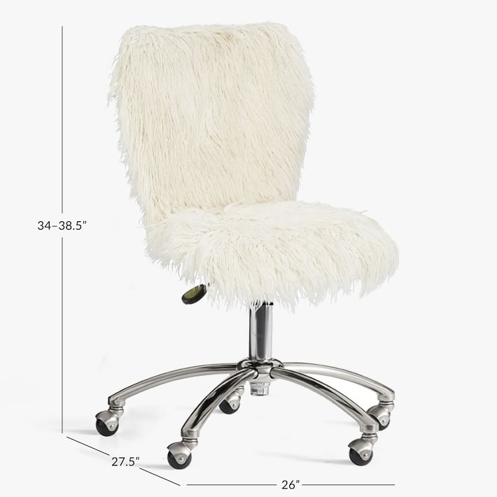 Furlicious Airgo Arm + Armless Chair| Desk Chair | Pottery Barn Teen