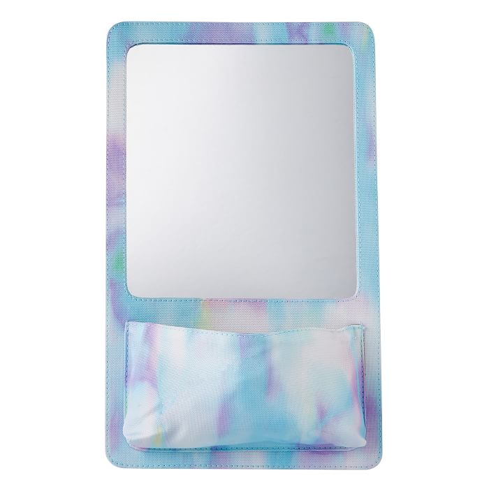 Watercolor Dream Cool Fabric Locker Pocket With Mirror | Pottery Barn Teen