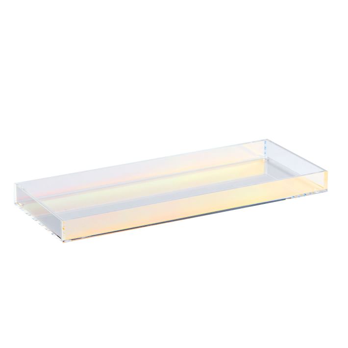 Acrylic Iridescent Desk Tray | Pottery Barn Teen