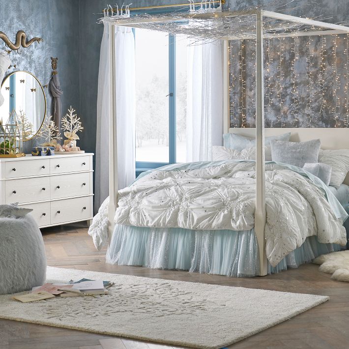 Harry Potter™ Snowflakes Sheet Set | Pottery Barn Teen