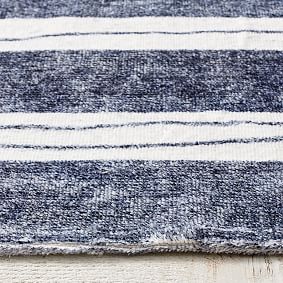 Striped Washable Rug, 4x6 | Pottery Barn Teen