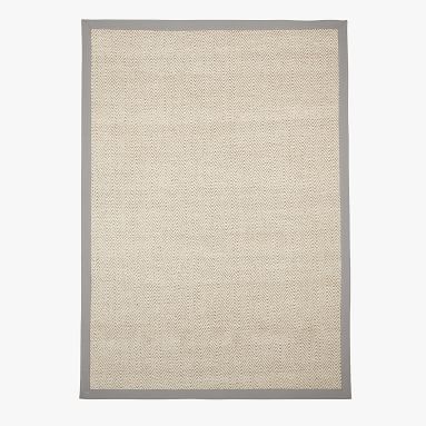 Thick Border Chenille Jute Rug - Navy | Pottery Barn Teen