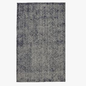 Herringbone Wool Rug | Pottery Barn Teen