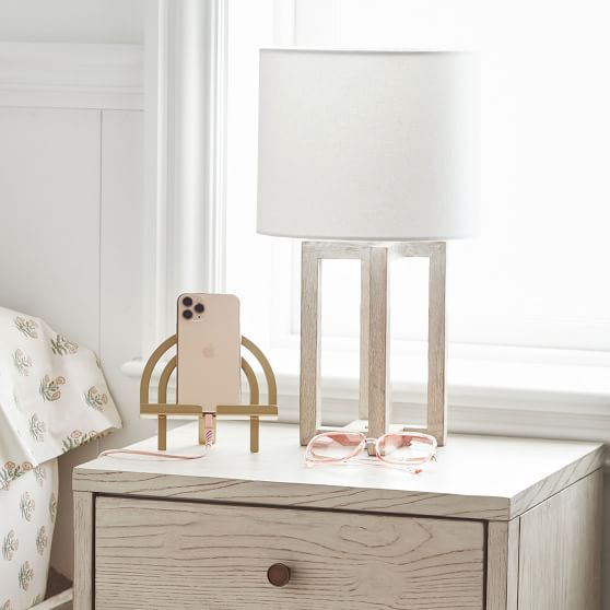 Gold Rainbow Phone/Tablet Holder | Pottery Barn Teen