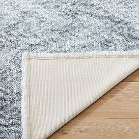 Herringbone Washable Rug - Faded Navy | Pottery Barn Teen