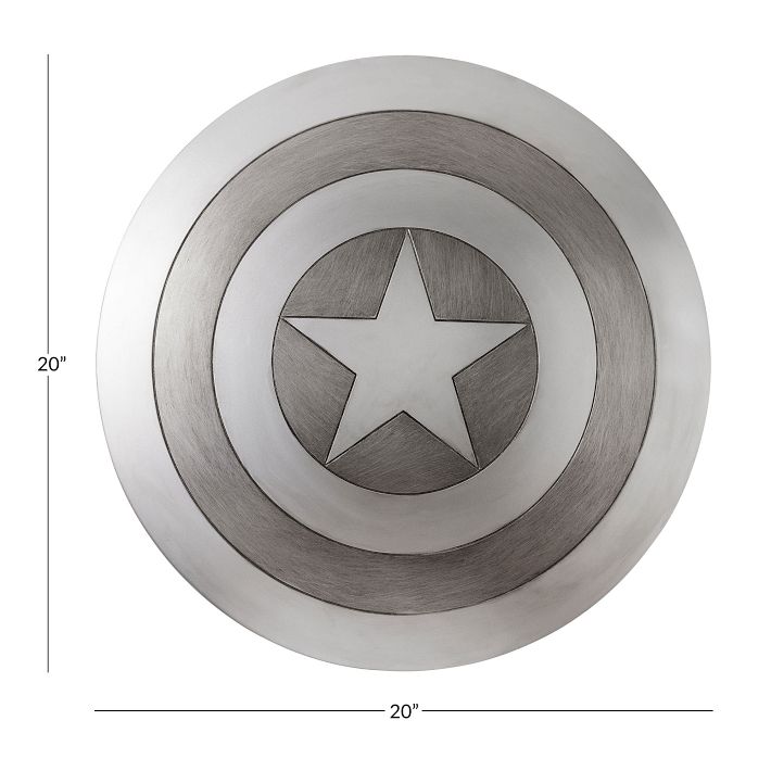 Marvel's Captain America Color-Changing Backlit Shield | Pottery Barn Teen