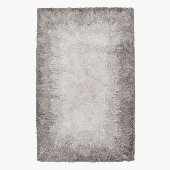Ombre Performance Shag Rug - Blush | Pottery Barn Teen