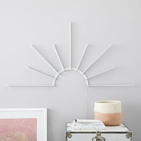 Open Box: Sun Burst LED Wall Light | Pottery Barn Teen
