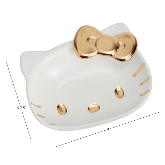 Hello Kitty® Ceramic Trinket Ring Dish | Pottery Barn Teen