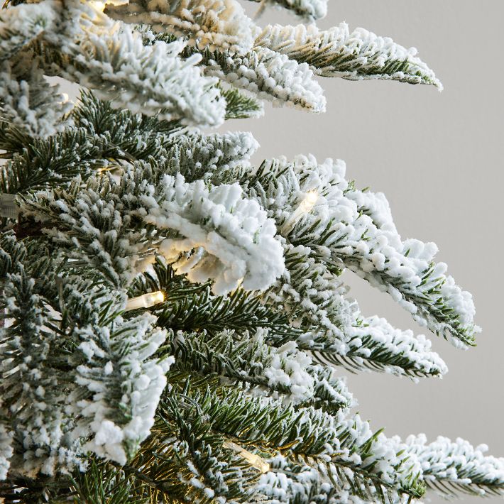 Flocked Tree | Pottery Barn Teen