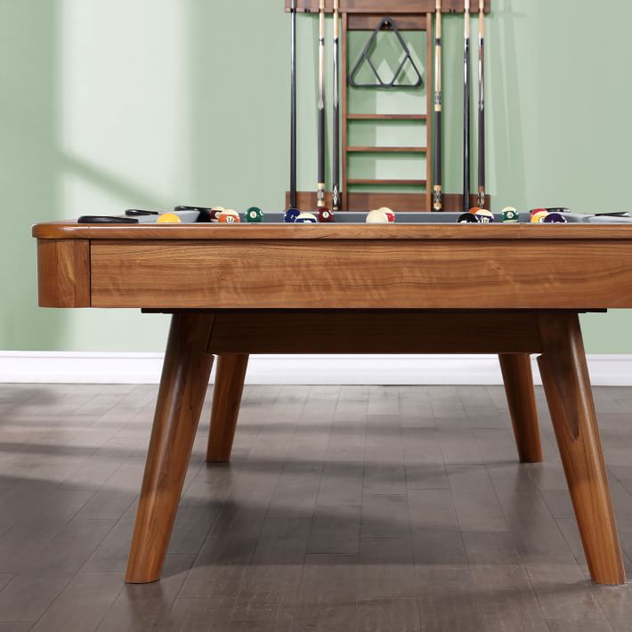 Mid-Century Modern Pool Table w/ Rack | Pottery Barn Teen