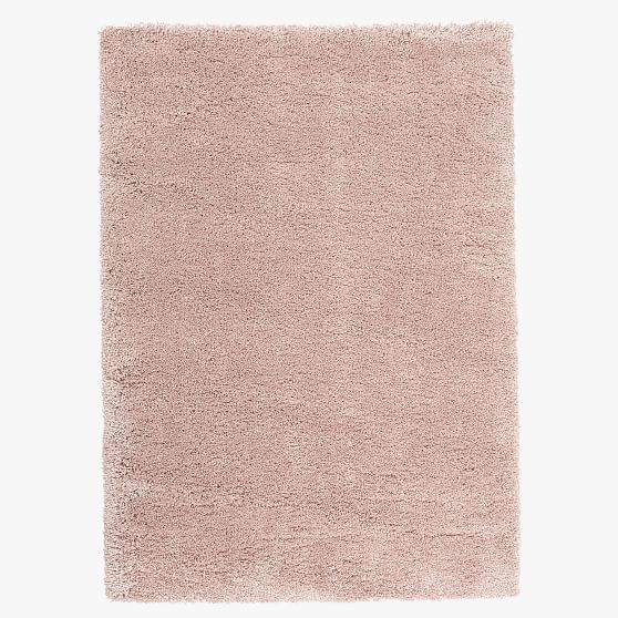 Blush Performance Luxe Shag Rug | Teen Rug | Pottery Barn Teen