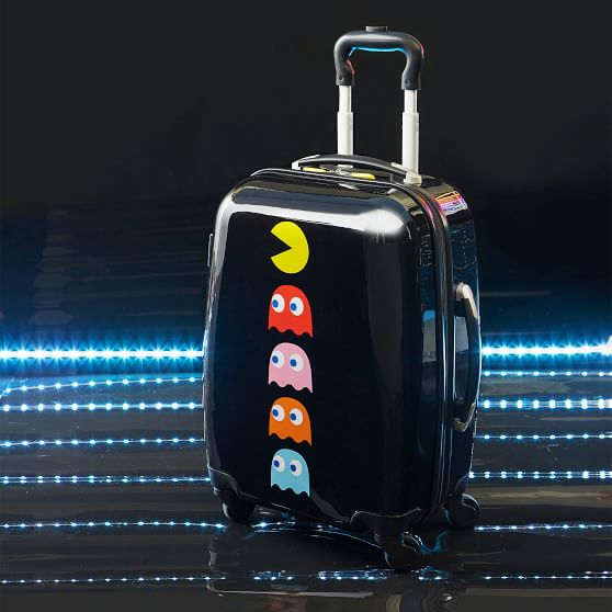 PAC-MAN™ Hard-sided 22" Carry-on Spinner Suitcase | Pottery Barn Teen