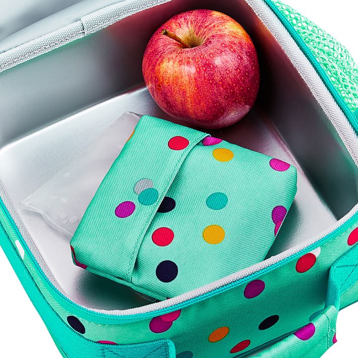 Multi Chevron Classic Lunch Bag With Mesh Side Pocket | Pottery Barn Teen