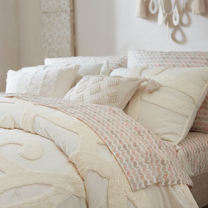 Soft Textured Pillow Cover | Teen Throw Pillows | Pottery Barn Teen