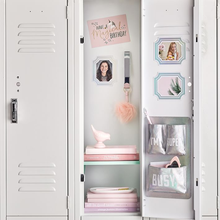 Iridescent Picture Frames Locker Decal | Locker Decoration | Pottery ...
