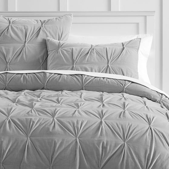 Velvet Pintuck Girls Quilt + Sham | Sale | Pottery Barn Teen