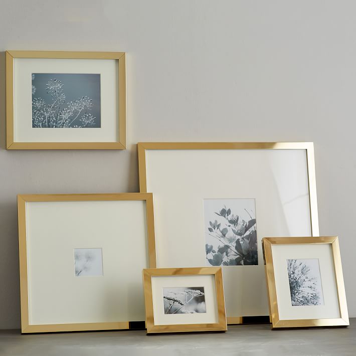 Metallic Gallery Frames | Photo Display | Pottery Barn Teen