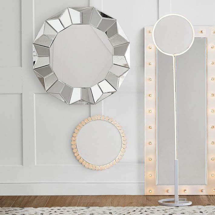 Crystal Light Up Mirror | Pottery Barn Teen