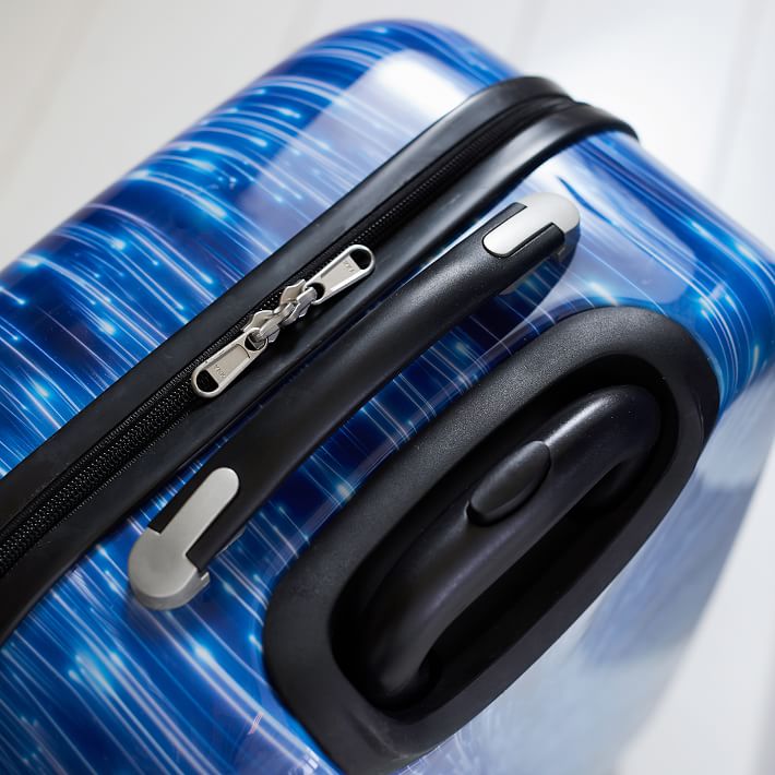 Hyperdrive Hard-Sided 28" Checked Spinner Suitcase | Pottery Barn Teen