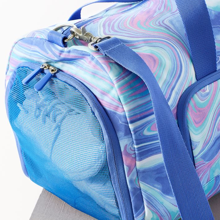 Pink & Purple Marble Sports Duffle Bag | Athletic Bag | Pottery Barn Teen
