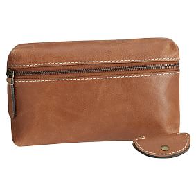 Classic Leather Tech Pouch & Ear Bud Holder | Tech Accessory | Pottery ...