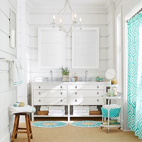 Bright Blossom Bath Mat | Pottery Barn Teen