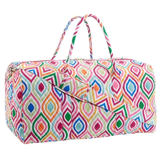 Quilted Sleepover Duffle Bag, Ogee | Teen Luggage | Pottery Barn Teen