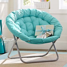 Canvas Round Chair | Pottery Barn Teen