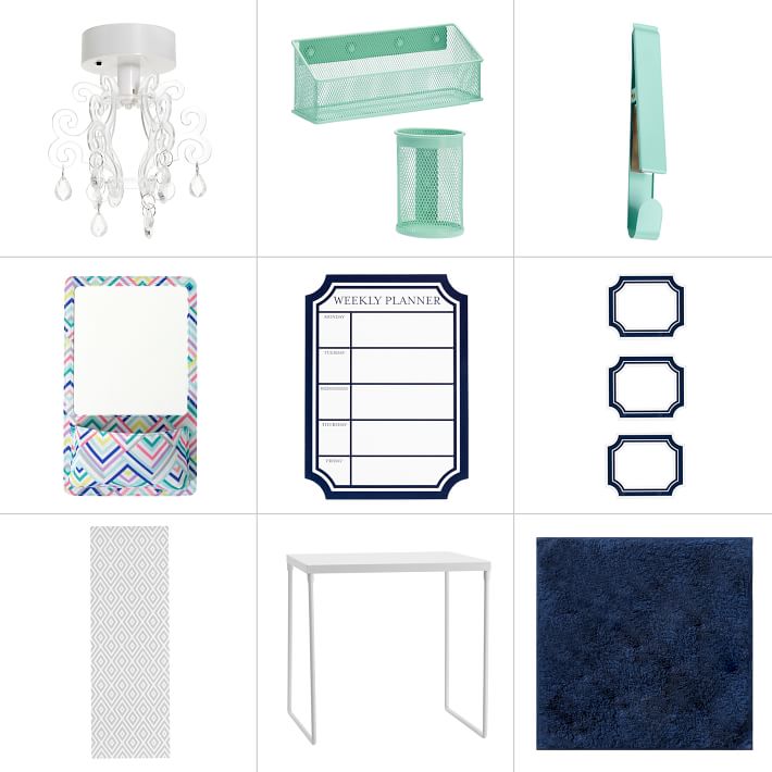 Ultimate Locker Mirror Organizer | Locker Decorations | Pottery Barn Teen