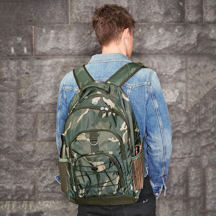 Olive Camo Teen Backpack | Pottery Barn Teen