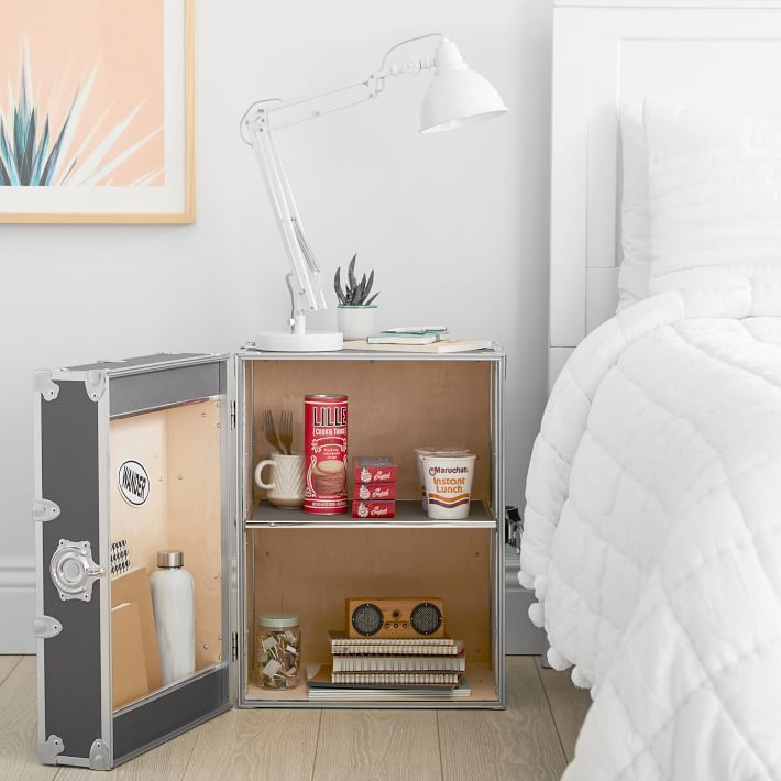 Bedside Dorm Trunk | Pottery Barn Teen
