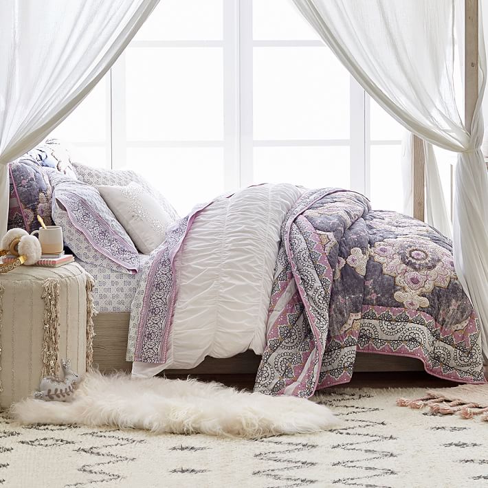 Metallic Muse Girls Sheets | Pottery Barn Teen