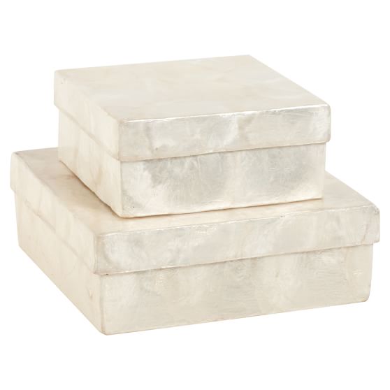 Capiz Jewelry Boxes | Jewelry Storage | Pottery Barn Teen