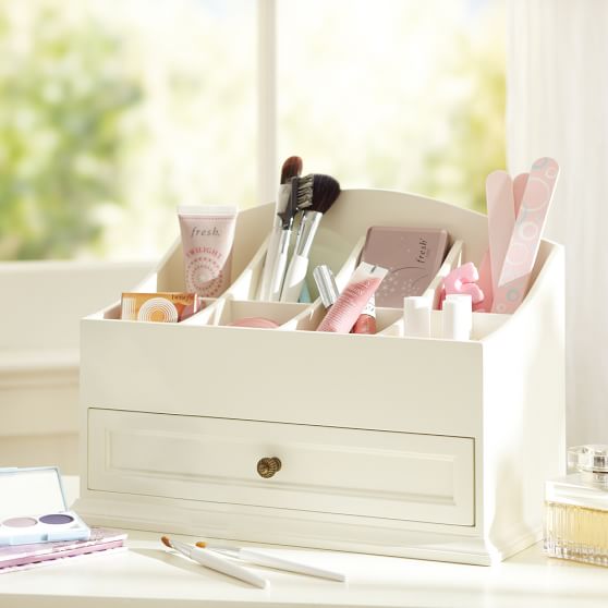 Hannah Beauty Tower + Sectional | Makeup Organizers | Pottery Barn Teen