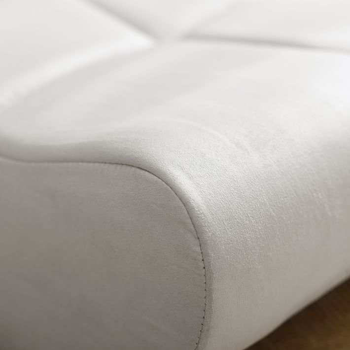 Gray Suede Mini Rocker Speakerless Chair | Lounge Chair | Pottery Barn Teen