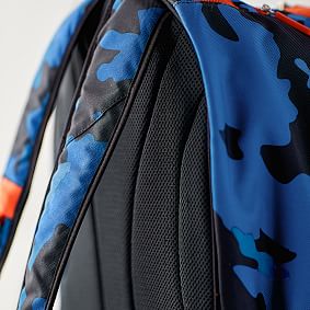 Blue Camo Rolling Backpack For Teens | Pottery Barn Teen