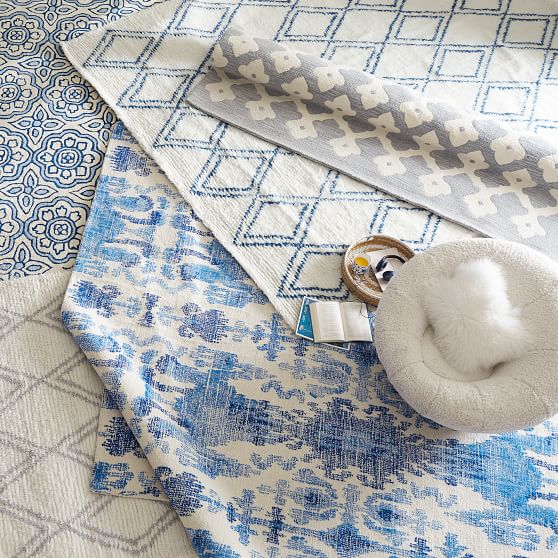 Geo Trellis Rug | Teen Rug | Pottery Barn Teen