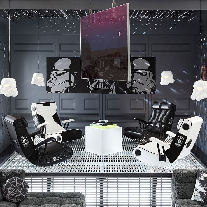Star Wars™ Stormtrooper™ Media Gaming Chair | Pottery Barn Teen