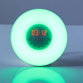 Round Light-Up Alarm Clock | Tech Accessories | Pottery Barn Teen