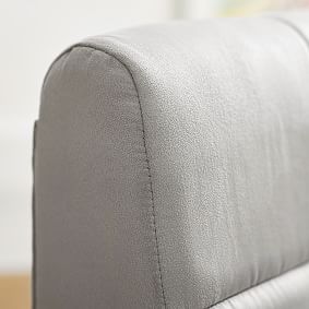 Gray Suede Mini Rocker Speakerless Chair | Lounge Chair | Pottery Barn Teen