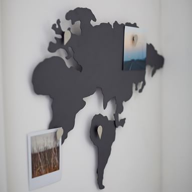 Umbra® Mappit Magnet Wall Decor | Dorm Wall Decor | Pottery Barn Teen