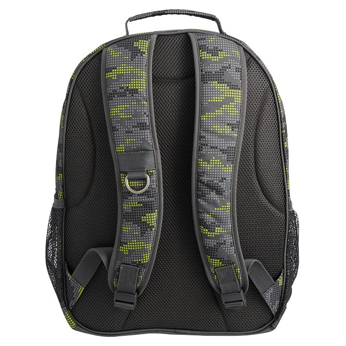 Dot Camo Gray Neon Teen Backpack | Pottery Barn Teen